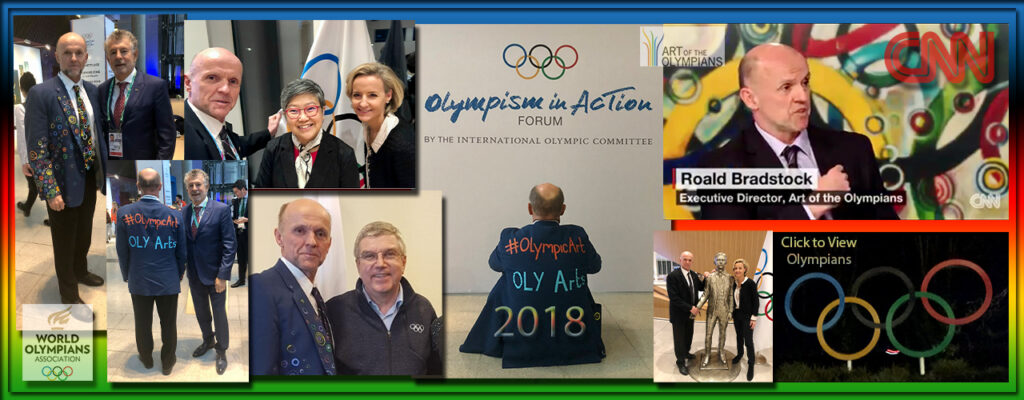 Roald Bradstock | The "Olympic Picasso"